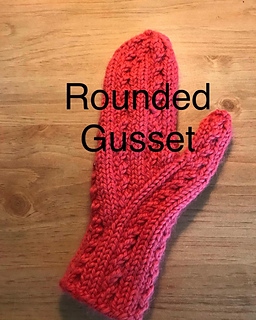 Ravelry: Rounded Gusset Mittens pattern by Robyn Oakes
