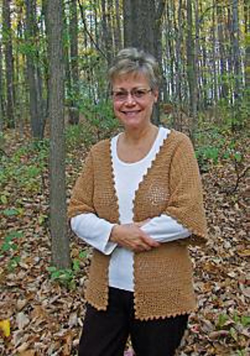 Ravelry: Caramel Bog Jacket pattern by Carol Wolf, Wolf Crochet