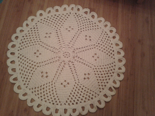 Ravelry: Loopy Star Rug pattern by Peach. Unicorn