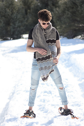 “Manly” lace patterns? : r/knitting