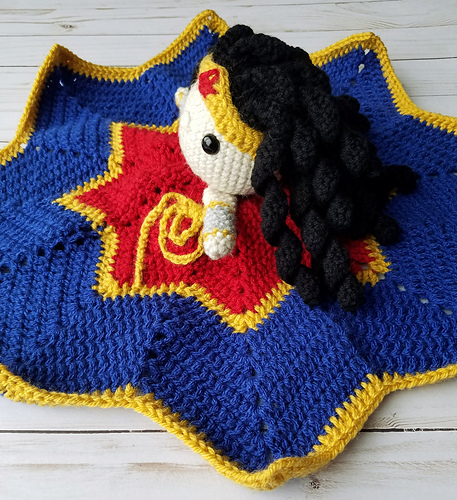 Ravelry: Wonder Woman Lovey pattern by Angela Thomas