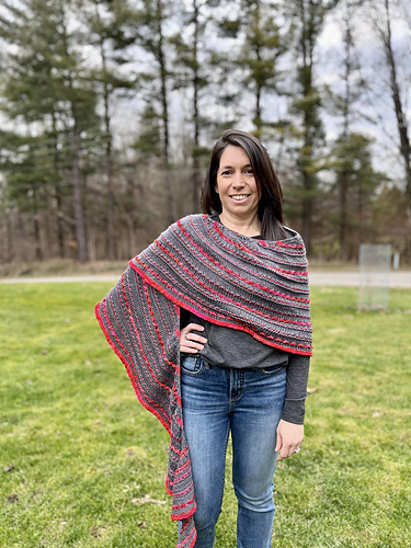 Ravelry: Prairie Girl Crescent Shawl pattern by Becca Goldthwaite