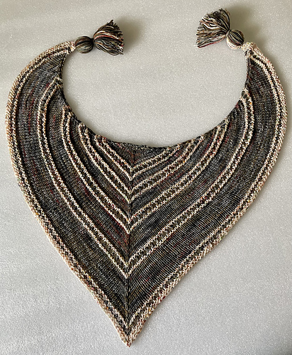 Ravelry: Prime Number Kerchief—Knit pattern by Becca Goldthwaite