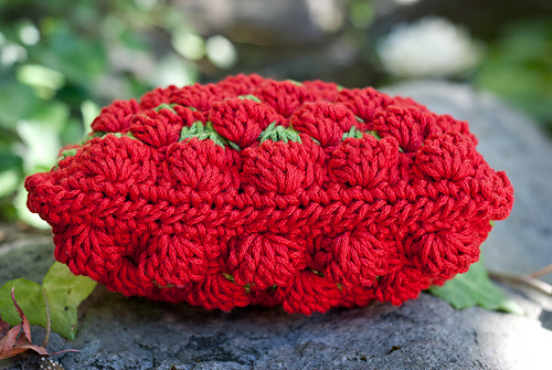 Ravelry: Strawberry Coin Purse pattern by Darla J. Fanton