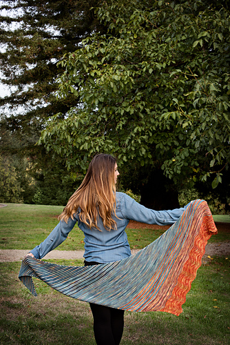Ravelry: Waterside Shawl pattern by Kat Archer