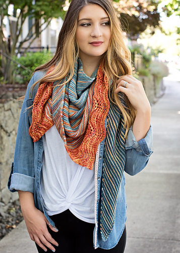 Ravelry: Waterside Shawl pattern by Kat Archer