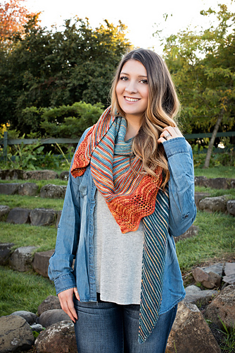 Ravelry: Waterside Shawl pattern by Kat Archer