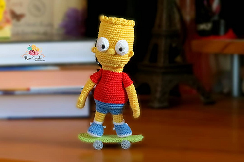 Ravelry: Bart Simpson pattern by Reem Alnader
