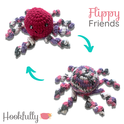 Ravelry: Reversible Octopus - Flippy Friends pattern by Rose Hudd