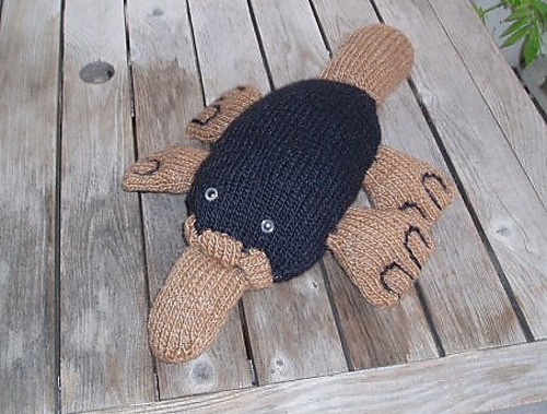 Ravelry: Duck-Billed Platypus pattern by Kath Dalmeny