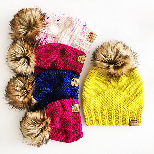Ravelry: The Crown Knit Hat pattern by Dune Pattern Shop