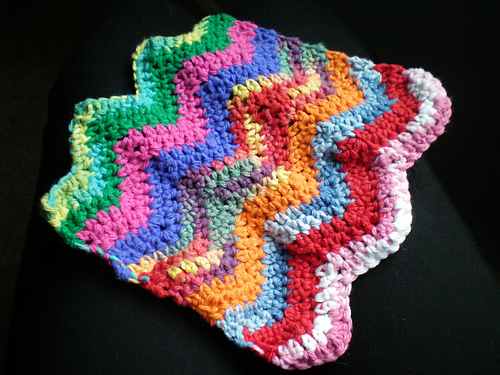 Ravelry: Scrap Ripple Cloth pattern by Anastacia Zittel