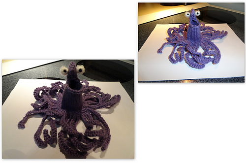 Ravelry: Knitted Yip Yip the Alien pattern by Rosemary Madden