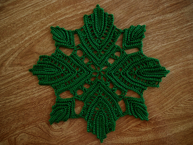 Ravelry: 38 - Irish Leaves Doily pattern by Asahi Original