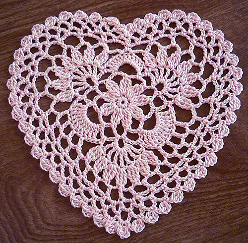 Ravelry: Cluster Heart pattern by Anne Halliday