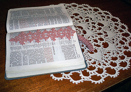Ravelry: Fancy Filigree Bookmark pattern by Cheri Mancini