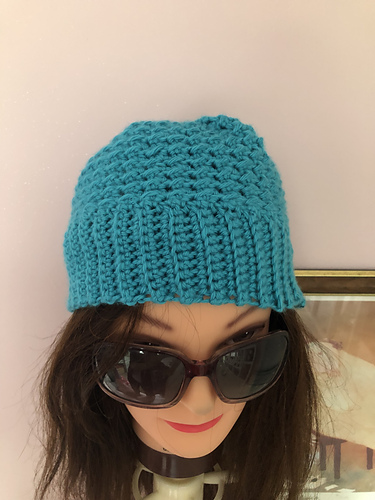 Ravelry: Moss Stitch Hat pattern by Meladoras Creations