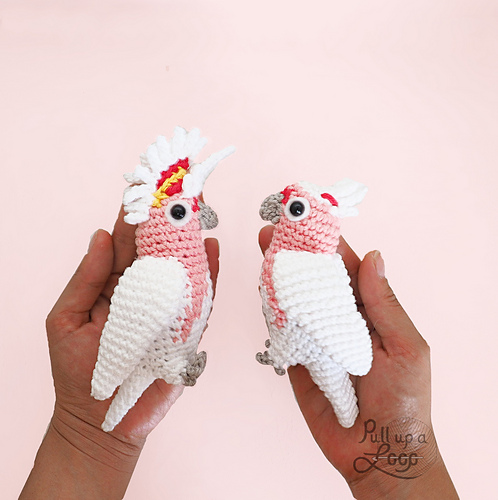 Ravelry: Major Mitchell's Cockatoo pattern by Rosaura Valdez