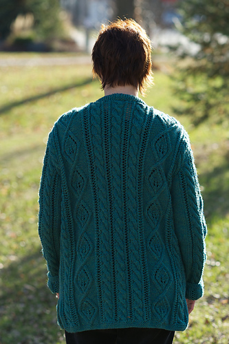 Ravelry: Leaf Panel Cardigan pattern by Patons