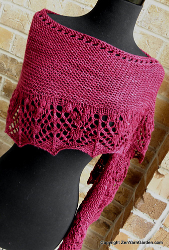 Ravelry: Bacchus Shawl pattern by Roxanne Yeun