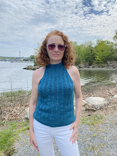 Ravelry: Riptide Halter pattern by Jennifer Shiels Toland