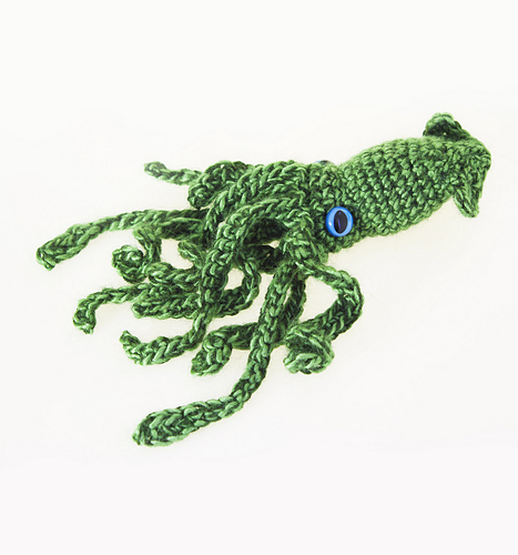 Ravelry: Realistic Squid pattern by Leah Coccari-Swift