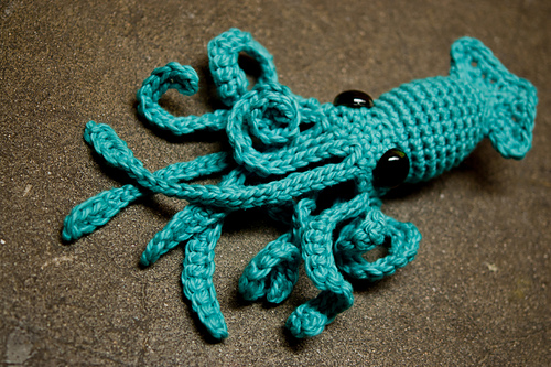 Ravelry: Realistic Squid pattern by Leah Coccari-Swift