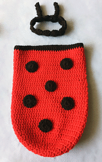 Ravelry: Lady Bug Sleep Sack pattern by Ruby Victoria