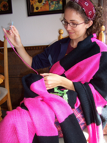 Ravelry: Pretty Punk Blanket pattern by Jenny Dolan