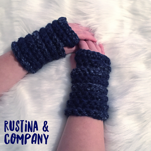 Ravelry: Chunky Wrist Warmers pattern by Rusti Jackson