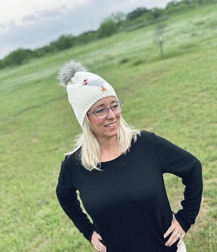 Ravelry: Just Cluck It Beanie pattern by Angie Dooley