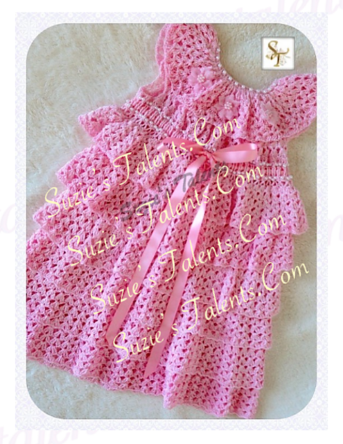 Ravelry: Girls Layers Dress pattern by ST Patterns Designer