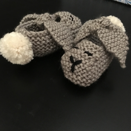 Ravelry: Bunny Rabbit Bootees pattern by Stella Ackroyd