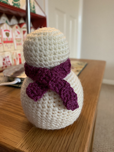 Ravelry: Snowman Chocolate Orange Cover with accessories pattern by ...