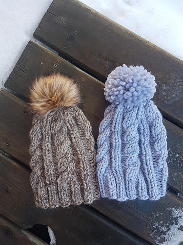 Ravelry: Chunky Twisted Toque pattern by Krista Goodyear