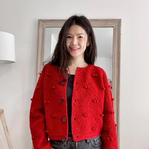 Ravelry: Cherry Cardigan pattern by Soumine KIM