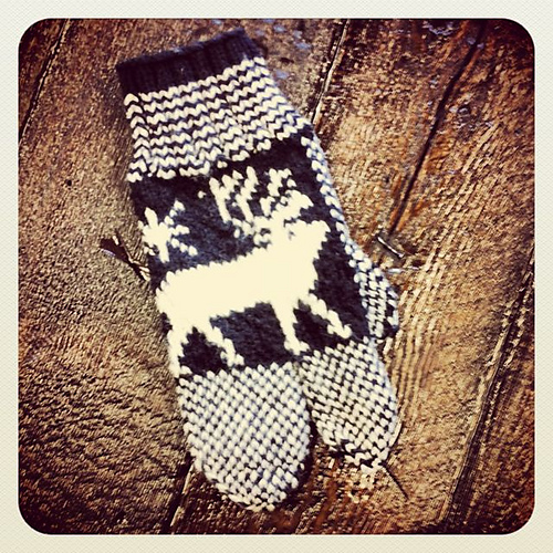 Ravelry: Nina's Caribou Mittens pattern by STASH Lounge