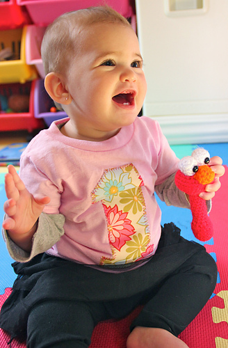 Ravelry: Elmo Baby Rattle pattern by Sahrit Freud-Weinstein