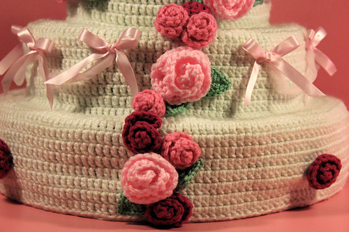 Ravelry: Dreamy Wedding Cake Crochet pattern by Sahrit Freud-Weinstein