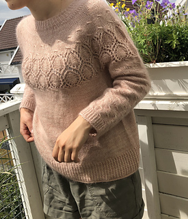 Ravelry: The Sea Glass pullover pattern by SailorWifeKnits