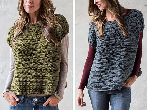 Ravelry: Mod Crop Top pattern by Salena Baca