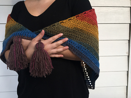 Ravelry: Warlock Wrap pattern by Salena Baca