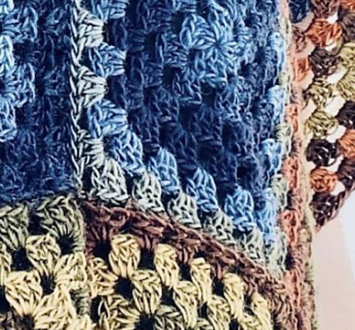 Ravelry: Granny Square Poncho pattern by Salena Baca