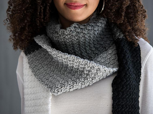 Ravelry: Ombre Scarf pattern by Salena Baca