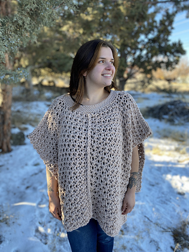 Ravelry: High Desert Poncho pattern by Salena Baca