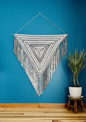 Ravelry: Triangle Wall Hanging pattern by Salena Baca