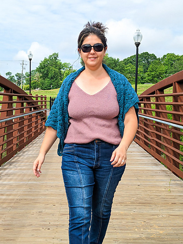 Ravelry: Venus Shell Cocoon Cardigan pattern by Katie Clary