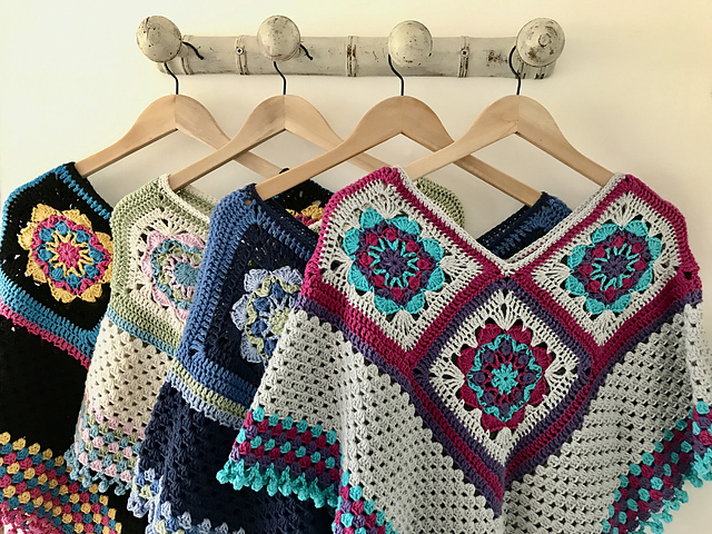 Ravelry: Summer Nights Poncho pattern by Samantha Sabido