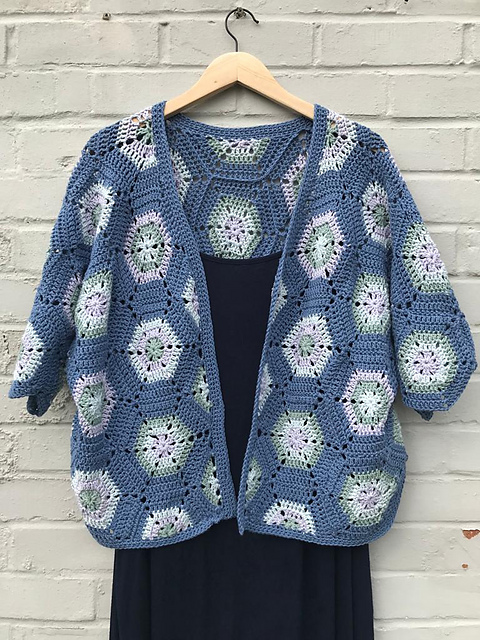 Ravelry: Butterfly Crochet Cardigan Shrug pattern by Samantha Sabido
