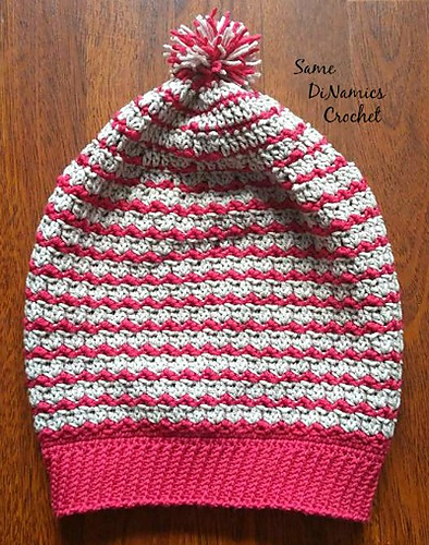 Ravelry: Bon Bon Kisses Slouchy Hat pattern by Dianne Hunt